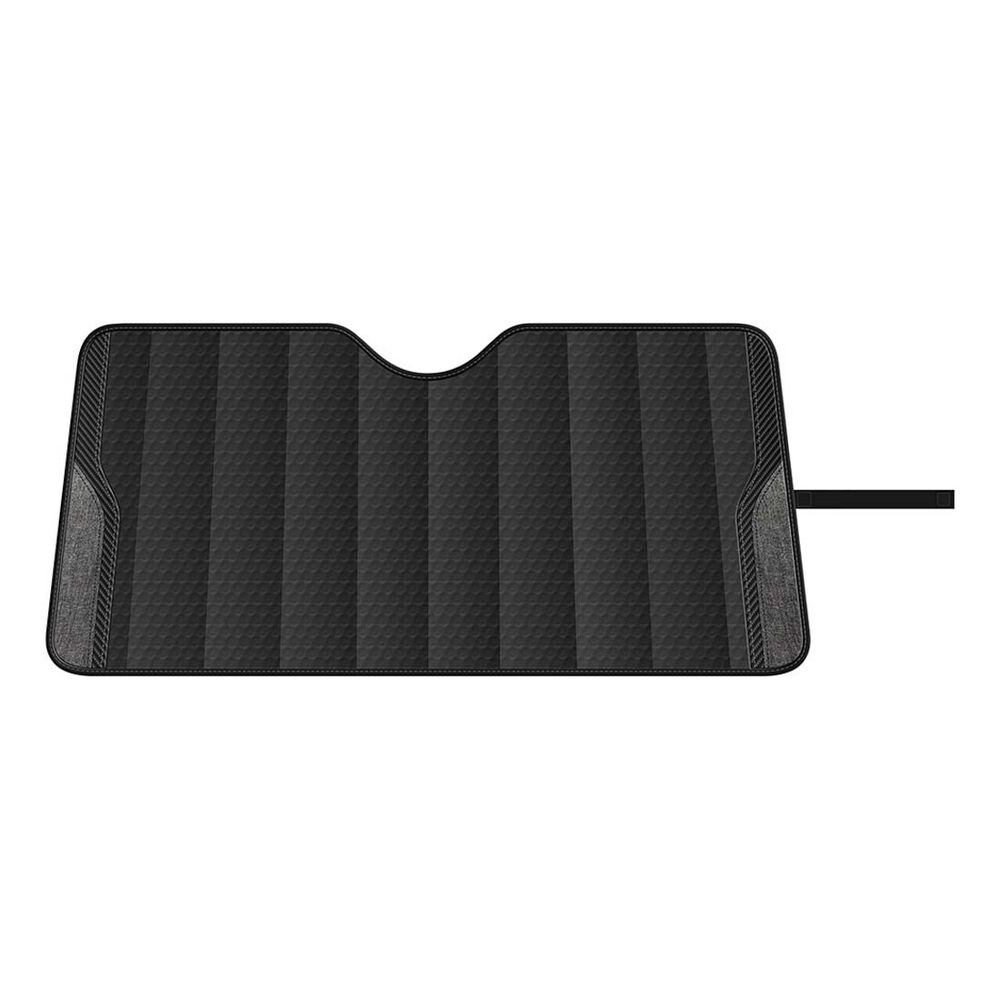 SCA Carbon Fibre Fashion Sunshade Accordion Front | Supercheap Auto