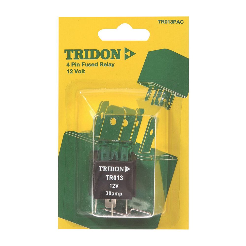 Tridon Relay - Mini, 12V 30 AMP 4 Pin - TR013PAC | Supercheap Auto