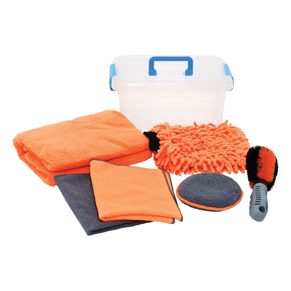 SCA Complete Microfibre Wash & Detail Kit 7 Piece | Supercheap Auto