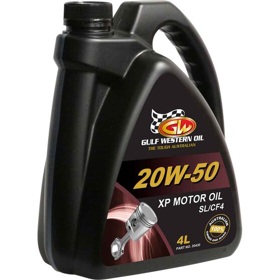 Gulf Western XP Engine Oil - 20W-50, 4 Litre | Supercheap Auto