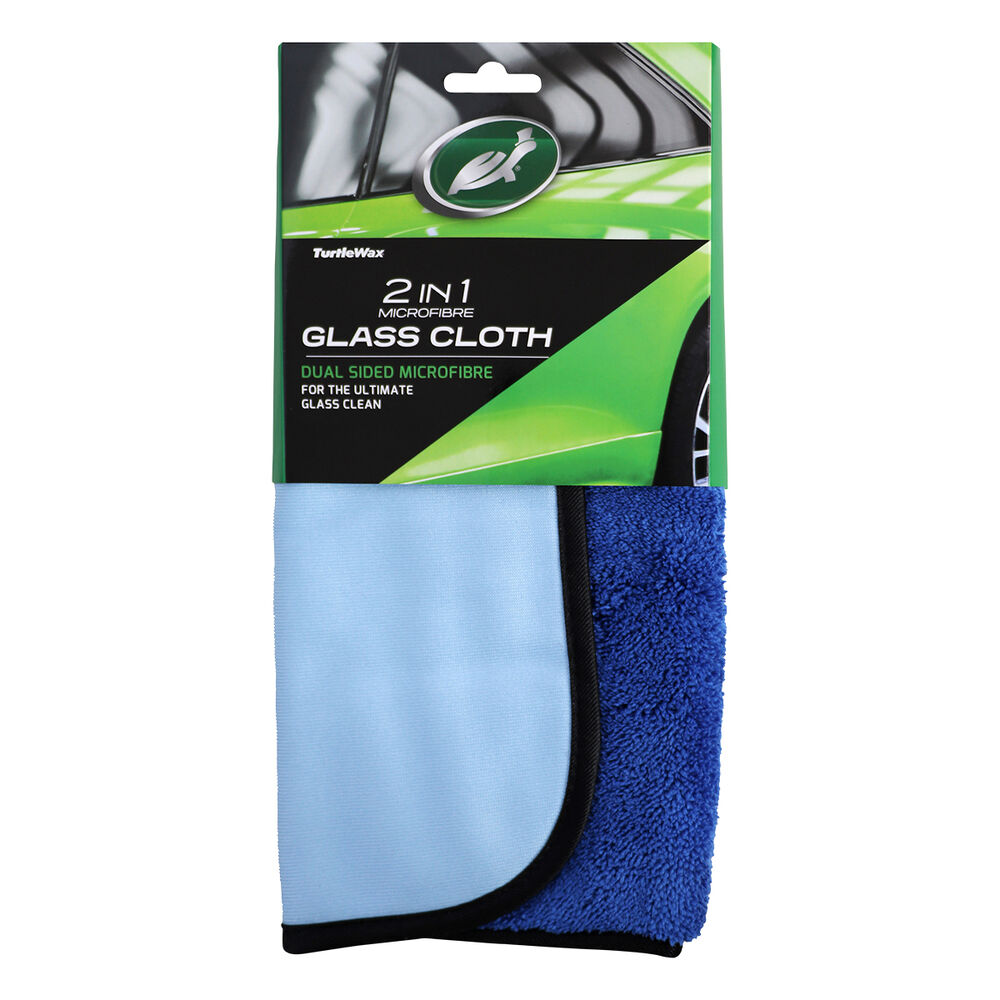 Turtle Wax 2-In-1 Microfibre Glass Cloth | Supercheap Auto