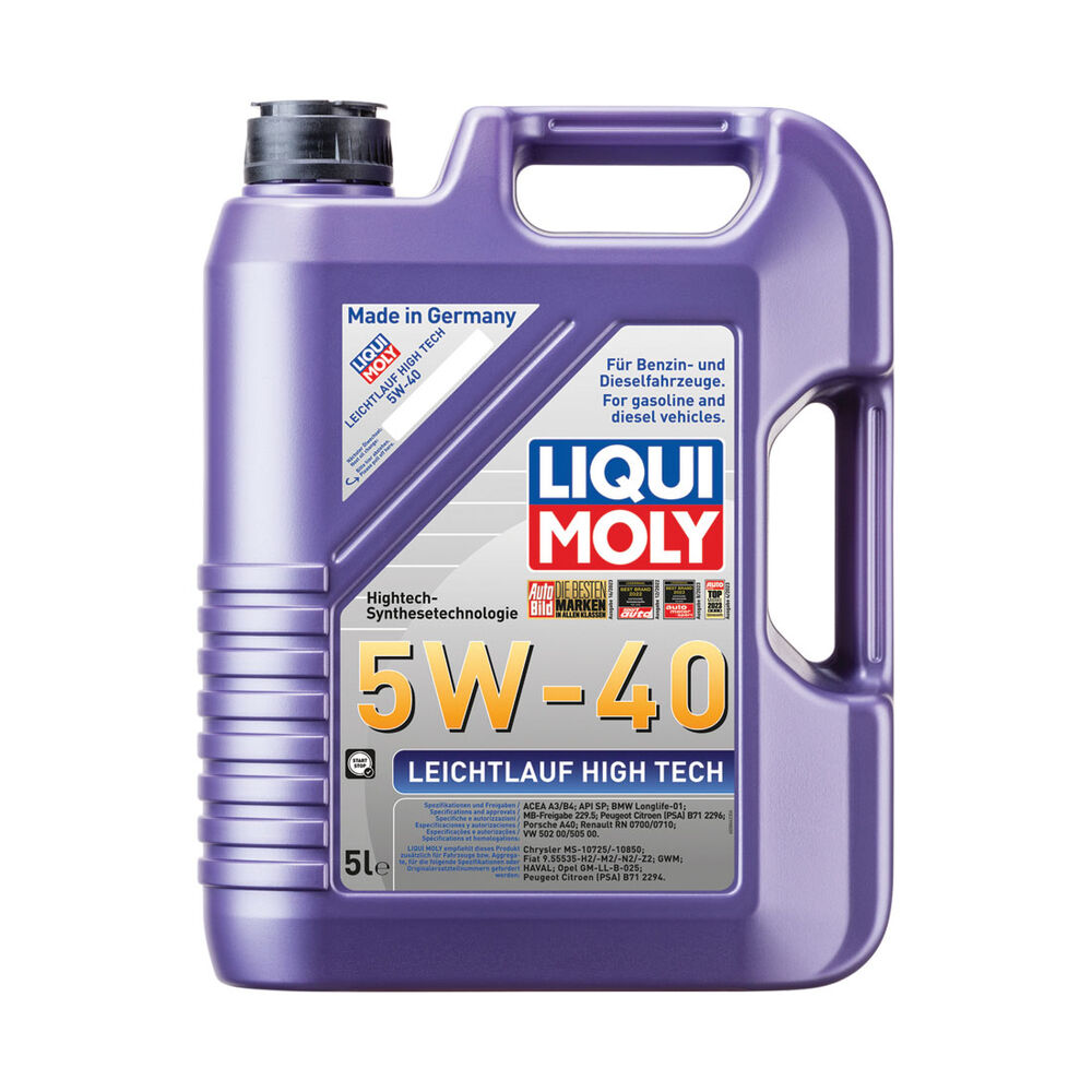 LIQUI MOLY High Tech 5W-40 5 Litre | Supercheap Auto