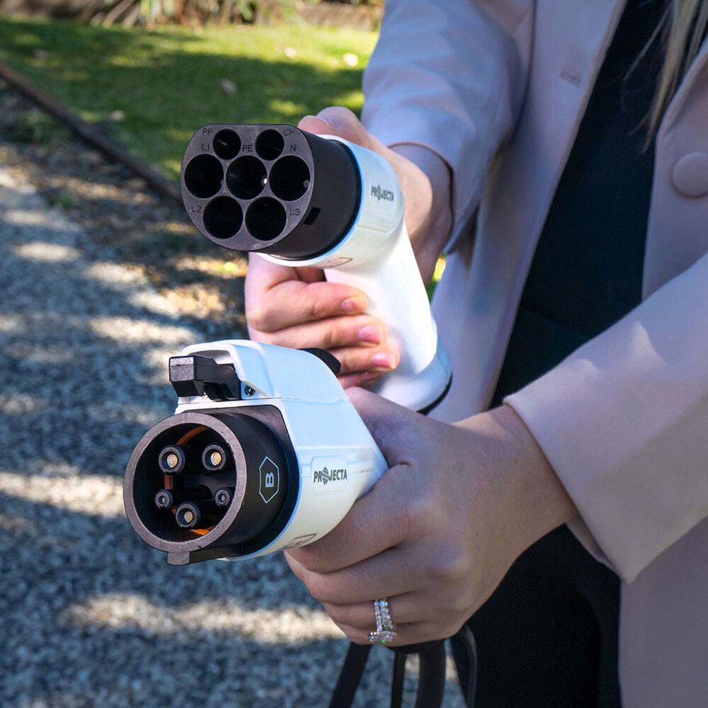 Projecta Electric Vehicle Charging Cable 1-Phase Type 2 Inlet To Type 1 ...