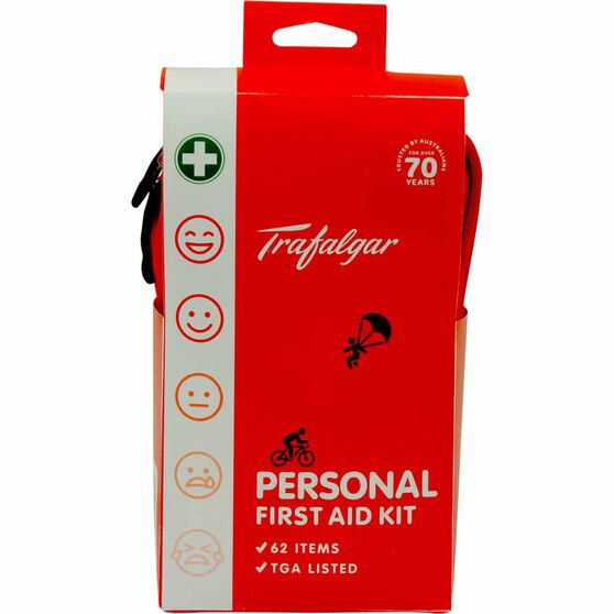 Trafalgar 62 Piece Personal First Aid Kit | Supercheap Auto