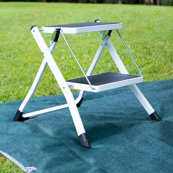 Ridge Ryder Caravan Double Step Folding | Supercheap Auto