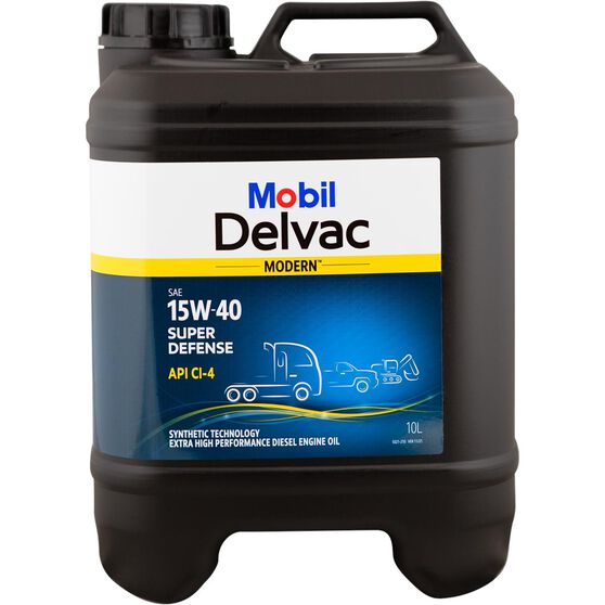 Mobil Delvac Super Defence Engine Oil 15W-40 10 Litre | Supercheap Auto