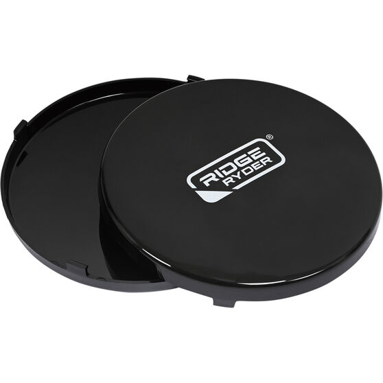 Ridge Ryder Driving Light Black Lens Cover Suits 180mm | Supercheap Auto