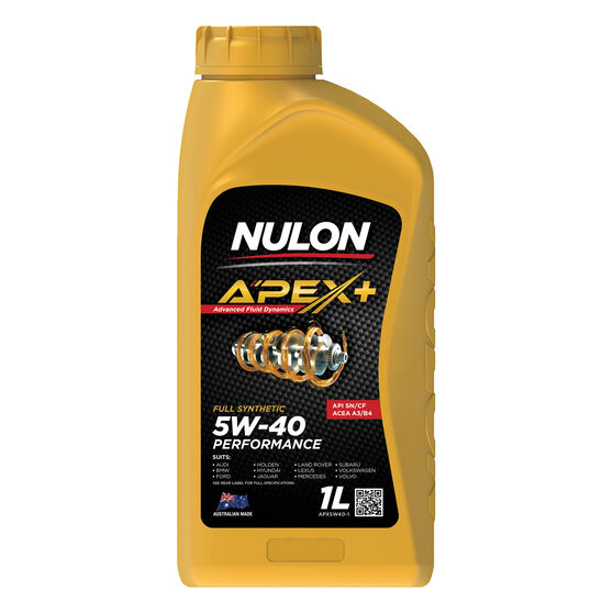 Nulon Apex+ 5W-40 Performance Engine Oil 1 Litre | Supercheap Auto