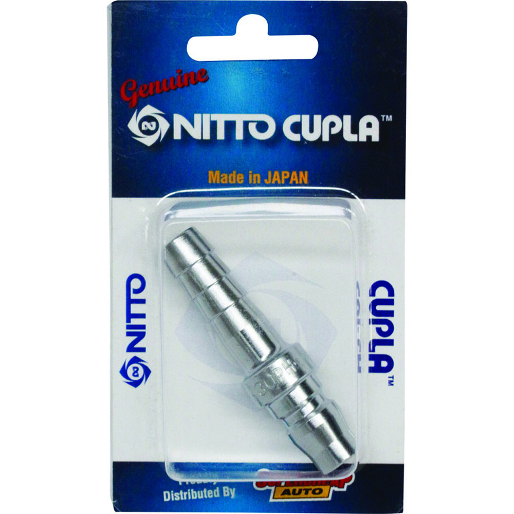 Nitto Air Fitting Nipple Barb Plug 3/8" P-30PH | Supercheap Auto