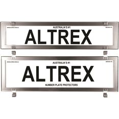 Altrex Number Plate Protector - 6 Figure Premium Clear 6PCC ...
