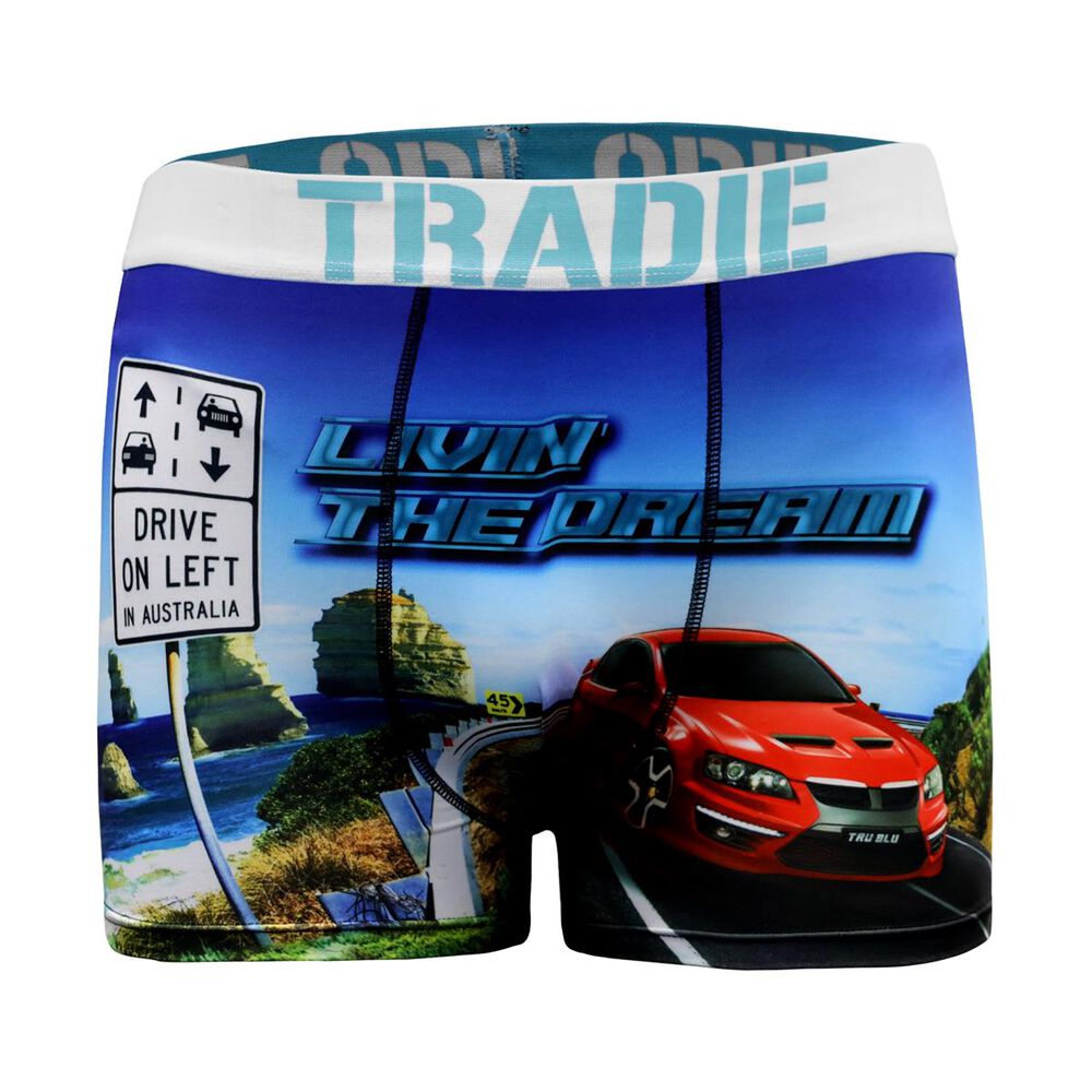 Tradie Mens Living The Dream Trunks | Supercheap Auto