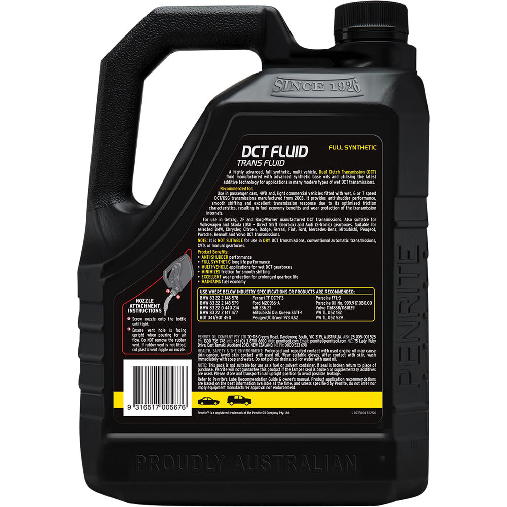 Penrite DCT Fluid 4 Litre | Supercheap Auto