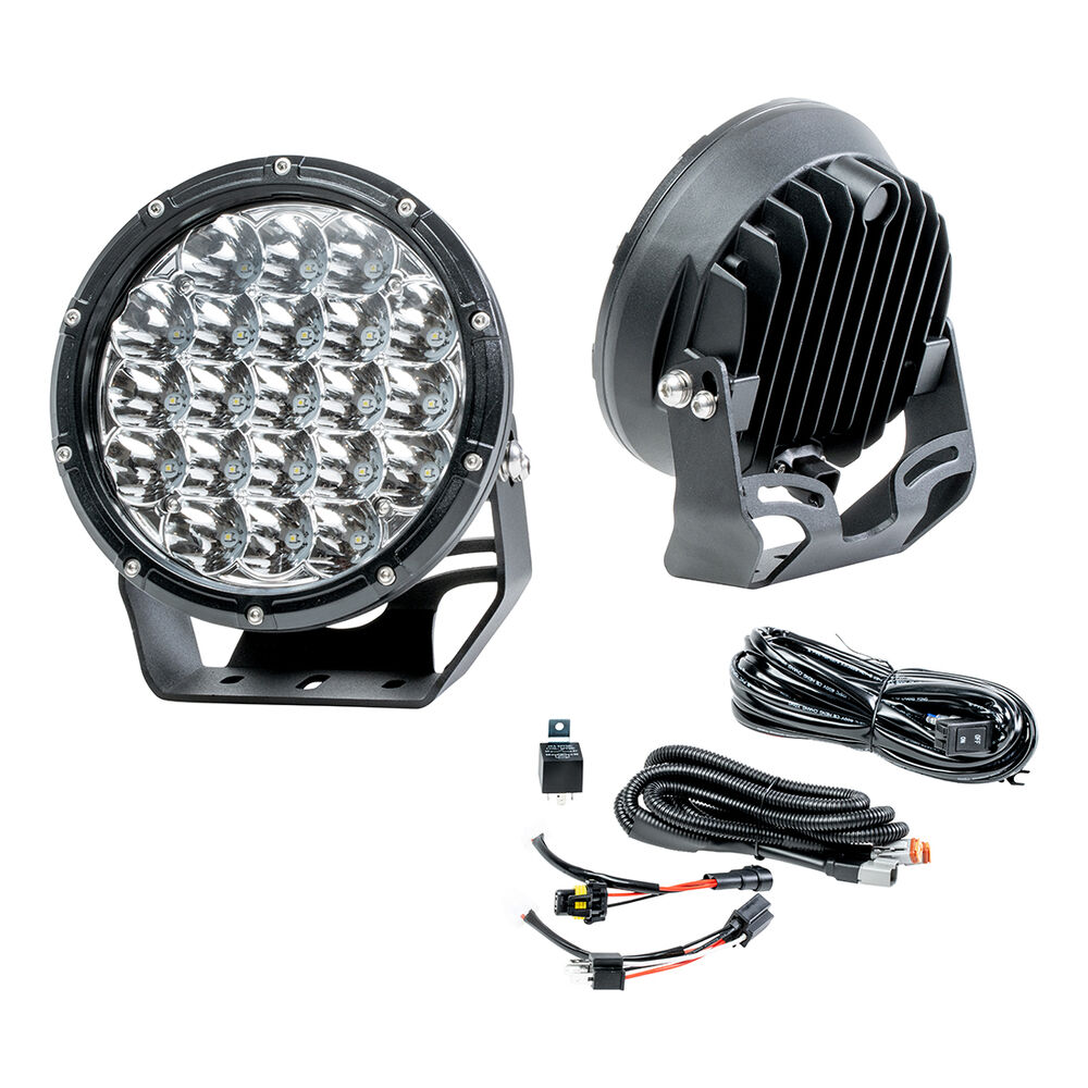 Enduralight LED Driving Light Kit w/ harness - 175mm 63W | Supercheap Auto