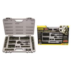 Stanley Socket Set 1/4" & 3/8" Drive Metric/SAE 69 Piece | Supercheap Auto