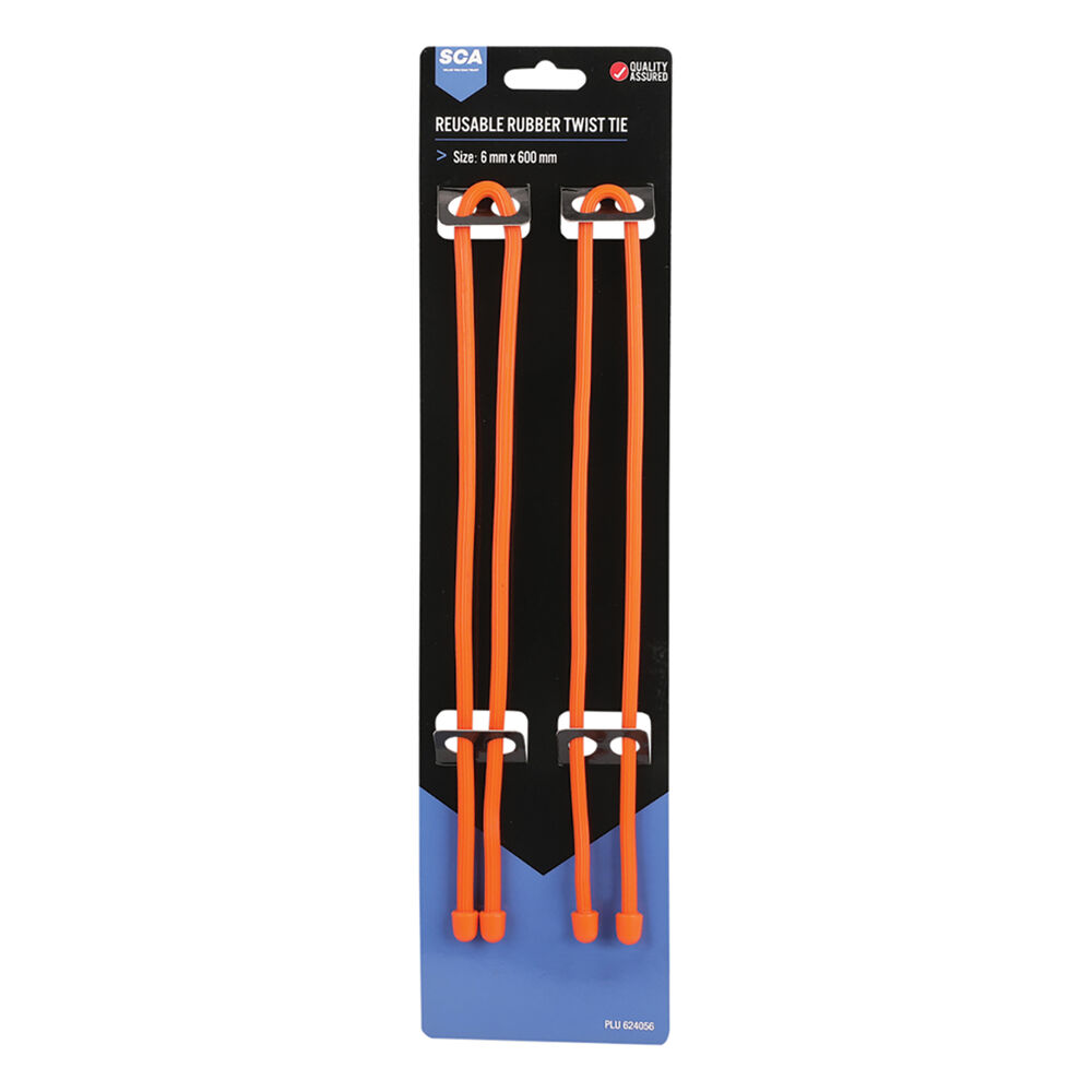 SCA Rubber Twist Tie Reusable Supercheap Auto sca-rubber-twist-tie-reusable-supercheap-auto