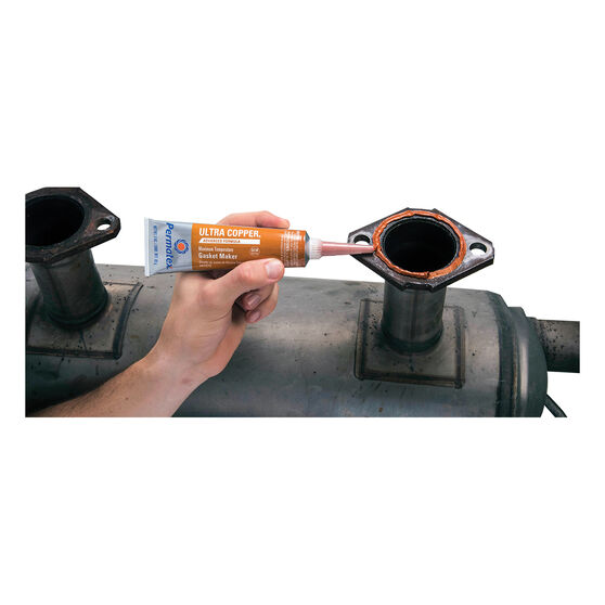 Permatex RTV Silicone Gasket Maker, Maximum Temperature - Ultra Copper ...
