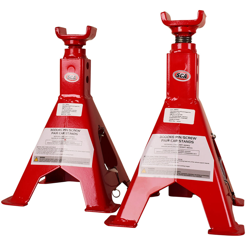 SCA Car Stands Screw and Pin 3000kg | Supercheap Auto