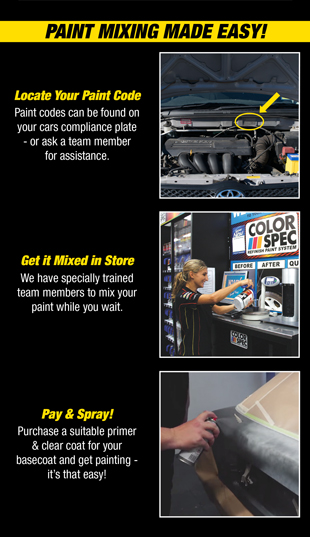 Supercheap Auto | Paint Mixing