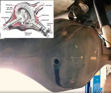 90,000km Rear Diff Service - MN Triton